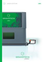 Laser marking machine - LW3 GREEN - Gravotech - paper / wood / metal