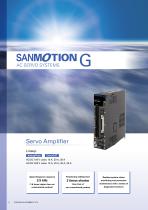 New SANMOTION G AC Servo System - SANYO DENKI EUROPE - PDF Catalogs ...