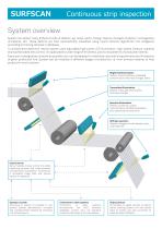 Continuous strip inspection SURFSCAN - UniscanDETECTOR - UVB TECHNIK s ...
