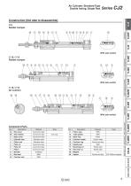 Air Cylinder - SMC - PDF Catalogs | Technical Documentation | Brochure