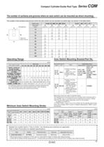 CQM series - SMC - PDF Catalogs | Technical Documentation | Brochure