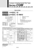 CQM series - SMC - PDF Catalogs | Technical Documentation | Brochure