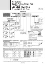 JCM series - SMC - PDF Catalogs | Technical Documentation | Brochure