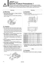 JMGP series - SMC - PDF Catalogs | Technical Documentation | Brochure
