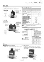 LVA series - SMC - PDF Catalogs | Technical Documentation | Brochure