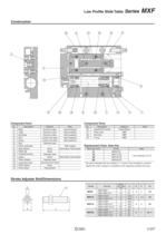 MXF series - SMC - PDF Catalogs | Technical Documentation | Brochure