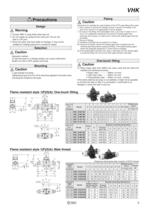 VH series - SMC - PDF Catalogs | Technical Documentation | Brochure