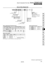 VXA - SMC - PDF Catalogs | Technical Documentation | Brochure