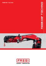 Truck-mounted crane - F1450R-HXP TECHNO series - Fassi gru S.p.A - boom ...