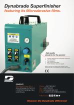 Dynabrade Superfinisher & microfinishing solutions - DYNABRADE Europe ...