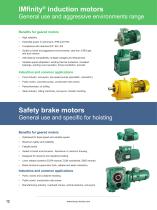 Electromechanical drive systems - LEROY-SOMER - PDF Catalogs | Technical Documentation | Brochure