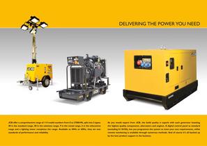 GENERATOR RANGE BROCHURE - JCB Power Products Ltd - PDF Catalogs ...