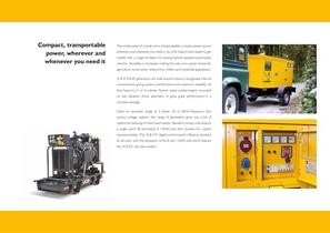 GENERATOR RANGE BROCHURE - JCB Power Products Ltd - PDF Catalogs ...