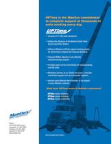 SX Product Guide - Manitex - PDF Catalogs | Technical Documentation ...