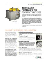 Knife cutting machine - CSC - Conair - for plastics / for tubes / profile