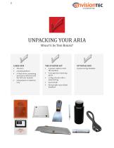 Aria - Envisiontec - PDF Catalogs | Technical Documentation | Brochure