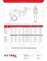 XLCT Limited Clearance Hydraulic Torque Wrench - HYTORC - PDF Catalogs ...