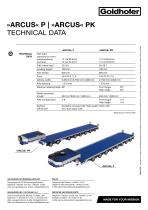 »ARCUS« P »ARCUS« PK - Goldhofer - PDF Catalogs | Technical Documentation | Brochure