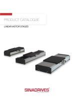 PRODUCT CATALOGUE LINEAR MOTOR STAGES - SINADRIVES - PDF Catalogs ...