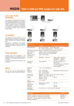 MR1200 - ETIC TELECOM - PDF Catalogs | Technical Documentation | Brochure