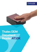 Thales Document Reader AT10k OEM - Thales - Cybersecurity & Digital Identity - PDF Catalogs ...
