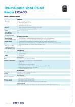 Thales Dual Sided Identity Card Reader CR5400 - Thales - Cybersecurity ...