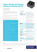 Thales Identity Card Reader CR2000 - Thales - Cybersecurity & Digital Identity - PDF Catalogs ...