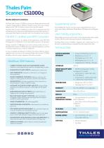 Hand geometry biometric reader - CS1000q - Thales - Cybersecurity ...