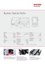 Vehicle-mount suction sweeper - CityCat VS20e - Bucher Municipal AG ...
