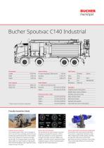 Truck-mounted outdoor cleaning machine - Spoutvac C140 - Bucher ...