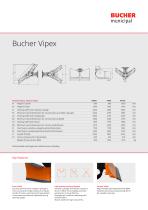 V snow-plow - Vipex - Bucher Municipal AG - for small vehicles