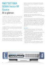 R&S®SGT100A SGMA Vector RF Source - Rohde Schwarz - PDF Catalogs ...