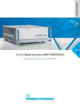 R&S®SMATE200A Vector Signal Generator - Rohde Schwarz - PDF Catalogs ...