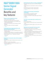R&S®SMBV100A Vector Signal Generator - Rohde Schwarz - PDF Catalogs ...
