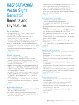 R&S®SMW200A Vector Signal Generator - Rohde Schwarz - PDF Catalogs | Technical Documentation ...