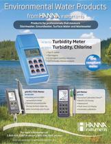 HANNA instruments Environmental Water Products - Hanna Instruments ...