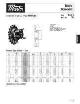 Martin Chain Sprocket Catalog - Catalog Library