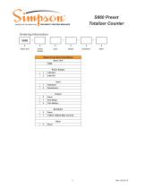 S660 Totalizer/Counter - Simpson - PDF Catalogs | Technical ...