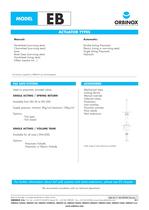 EB - ORBINOX - PDF Catalogs | Technical Documentation | Brochure