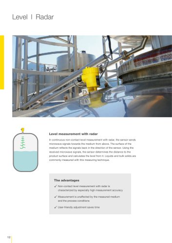 Product catalogue: Radar VEGAMIP (Switching) - VEGA Grieshaber KG - PDF Catalogs | Technical ...