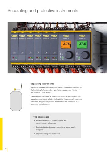 Specification sheet VEGASWING 63 - VEGA Grieshaber KG - PDF Catalogs ...