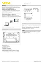 Specification sheet VEGAMET 842 - VEGA Grieshaber KG - PDF Catalogs ...