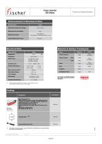 Coax Inserts 50 Ohms - Fischer Connectors - PDF Catalogs | Technical ...