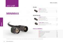 Fischer MiniMax™ Series - Fischer Connectors - PDF Catalogs | Technical Documentation | Brochure