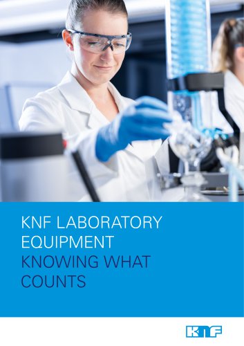 All KNF catalogs and technical brochures