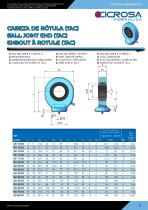 オス-メスロッドエンド - TAPR series ISO 6982 - CICROSA HIDRAULICA, S.L. - 油圧シリンダー用