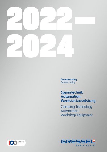 General catalog 2022— 2024 - GRESSEL - PDF Catalogs | Technical Documentation | Brochure