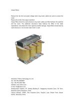 VTdrive What is AC Drive Output Filter - VTDRIVssE Technology Limited ...