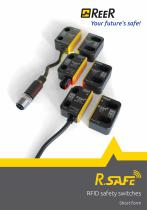R-SAFE – Contactless RFID sensors - REER - PDF Catalogs | Technical Documentation | Brochure