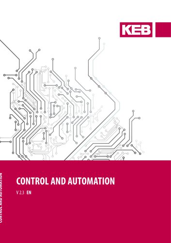 All KEB Automation KG catalogs and technical brochures